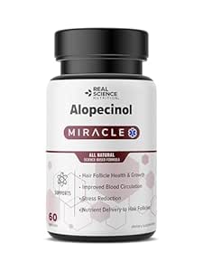 Amazon.com: Real Science Nutrition offers Alopecinol Miracle - All Natural Alopecia Supplement ...