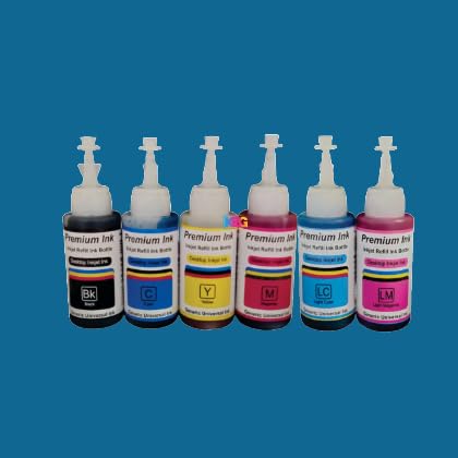 KBG Ep L800 L805 L810 L850 CMYKLMLC Refill Ink 1set : Amazon.in ...