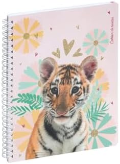 Exacompta - 999144E - Lovely Notebook - 17 x 22 cm - Tiger Design ...
