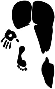 Amazon.com - Female Body Paint Butt Print - Decal for Cars, Motorcycles ...