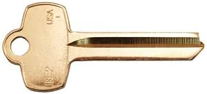 A1114A BE2 Keys MiniFob (100 Pack) Compatible Brass Key Blanks Works ...