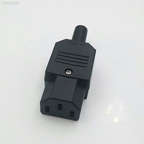 BIG BOOM® A37D Rewireable IEC C13 Female Inline Adapter Socket 10A 250V ...