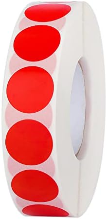 Amazon.com : Pack of 2000 Round Color Coding Circle Dots Stickers ...