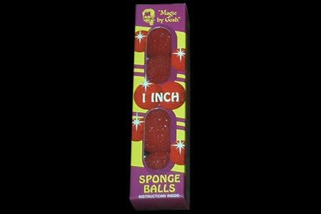 Amazon.com : Magic By Gosh Sponge Balls - 1" (4/Pack) : Magic Tricks ...