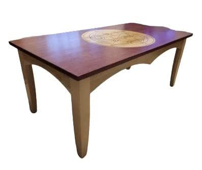 Amazon.com: Anime Purpleheart Wood Coffee Table : Home & Kitchen