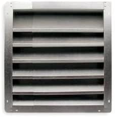 Amazon.com: Fixed Height, Adjustable Width Intake Louver, Dayton, 4F956 ...