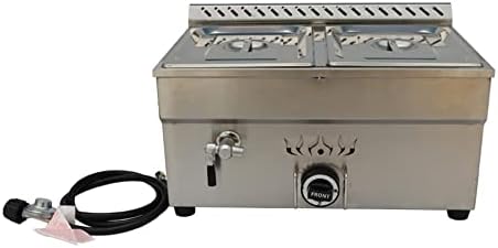 Amazon.com: Gas Shark 6 Container Pan Outdoor Steam Table Food Warmer ...