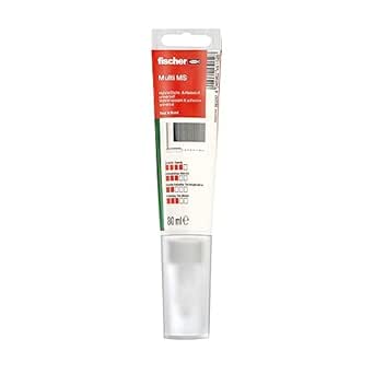 fischer Multi MS Kleb- und Dichtstoff, 80 ml, Weiß