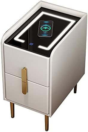 REALN Bed Side Table for Bedroom, Bedside Tables with Drawers, Smart ...