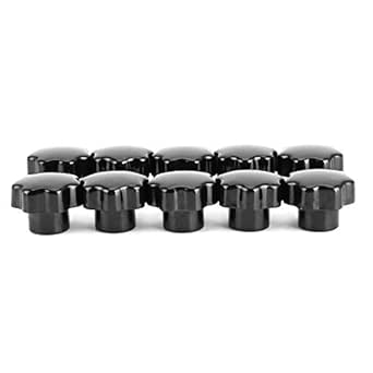Clamping Handle Nut, 10pcs Nuts Knob Grip, 7-Star Knob Clamping Handle ...