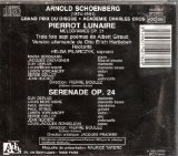 Arnold Schoenberg, Pierre Boulez, Helga Pilarczyk (Soprano ...
