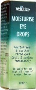 Vizulize 10ml Moisturise Eye Drops : Amazon.co.uk: Health & Personal Care
