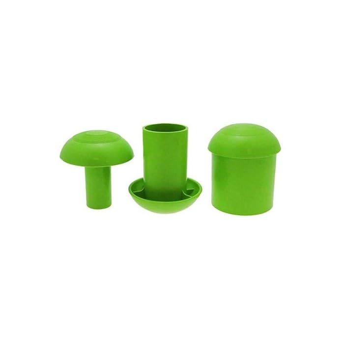 Buy Vital Parts 25 Pack: 8-16mm Flanged Rebar Safety Cap, Mushroom Cap ...