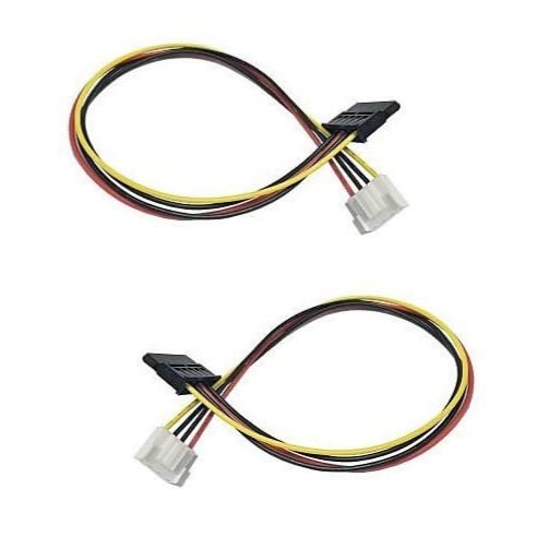 Paruht 2pcs DVR HDD Power Cable 4pin Mini Power Cable/Adapter to Power ...