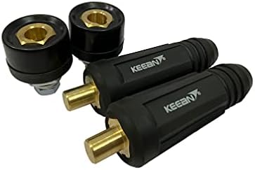 ARMAC ARC Welding Cable Connector (Male & Female) Plug Adapter and ...