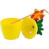 Amazon.com: IoF 12-Pack Pineapple Cups - Luao Hawaiian Themed Party ...
