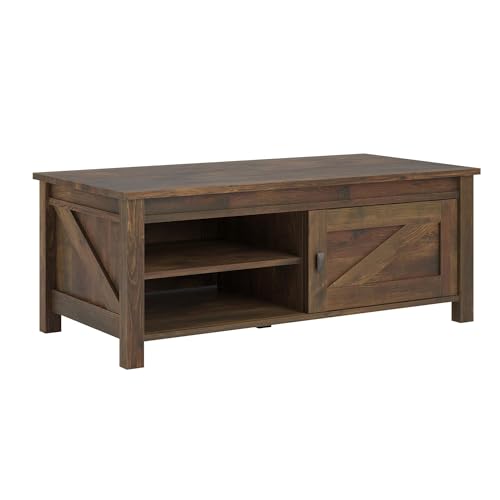 Ameriwood Home Farmington Coffee Table, Rustic | Amazon price tracker / tracking, Amazon price ...