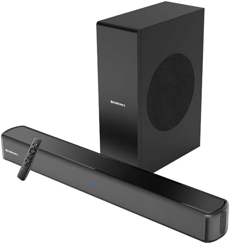 ZEBRONICS Juke BAR 3902 Soundbar with 140 Watts, HDMI (ARC), Optical ...