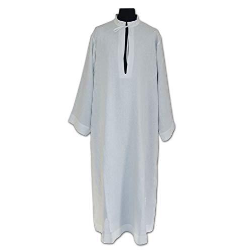 Amazon.com: Traditional Priest Alb, natural linen, White Alb, Albs for ...