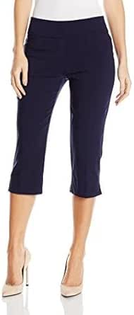 Ruby Road Key Items Solar Millenium Tech Capris Navy 12P at Amazon ...