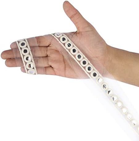 Mirror Dyeable Cotton Lace for Saree Border, Designer Look, Heavy ...