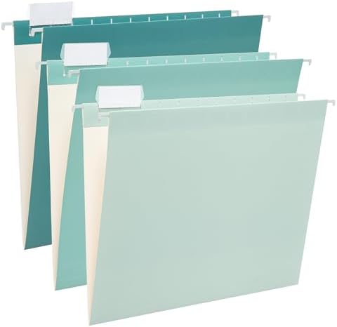 Amazon.com : Y YOMA 6 Pack Gradient Hanging File Folders Letter Size ...