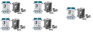 BELL PSB37550GY Single-Gang Weatherproof Three 1/2". or 3/4". Threaded ...