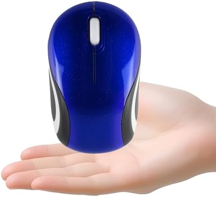 Amazon.com: elec Space Mini Small Wireless Mouse for Travel Optical ...