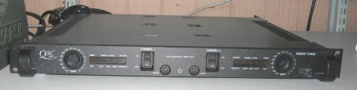 Amazon.com: QSC Series Three 3200 Low Profile 2 channel, Used : Musical ...