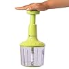 Buy Wonderchef - 63152988 Twister Push Chopper-5 Blade, Green Online at ...