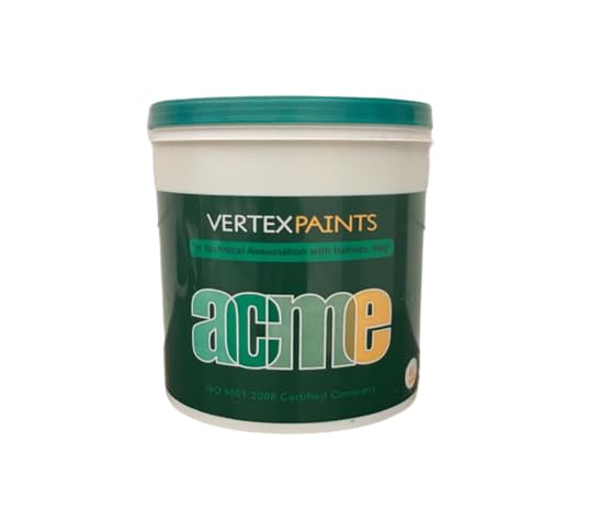 Vertex Acme Exterior Emulsion for Superior Exterior, White (10 Litre ...