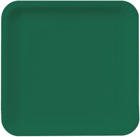 Amazon.com: Creative Converting Touch of Color 18 Count Square Paper ...