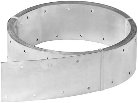 Amazon.com: 3⅛" (80mm) Width x 32 ft Length Steel Tension Tie Strapping ...