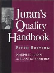 Juran's Quality Handbook: Juran,Joseph, Godfrey,A. Blanton ...