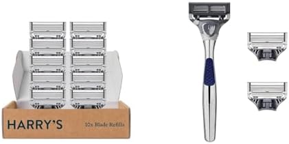 Amazon.com: Harry's Razor Blades Refills - 10 count & Harry's Razors ...
