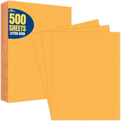 Amazon.com : 1InTheOffice Colored Copy Paper, Printer Paper, 20 lbs., 8 ...