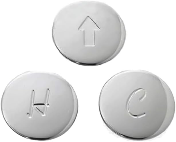 Brasscraft Sh0332 Hot/cold Index Button, Chrome, 2 Pack - Amazon.com