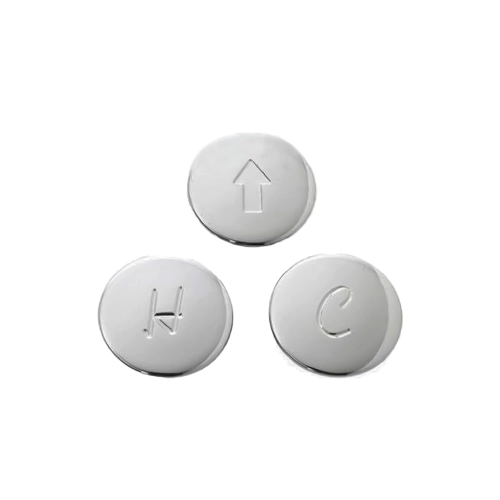 Brasscraft Sh0332 Hot/cold Index Button, Chrome, 2 Pack - Amazon.com