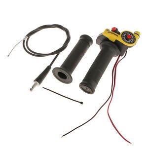 Motorcycle Throttle Control Handlebar Grips Switch for Dirt Bike ATV ...