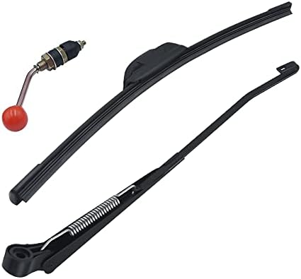 UTV Hand Operated Windshield Wiper 16" Blade Set Fits for Polaris ...