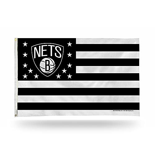 Brooklyn Nets Flag THE NORTHWEST GROUP NBA Premium Spurs Printed Wall
