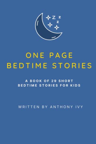 One Page Bedtime Stories For Kids - Smart Kid Gifts