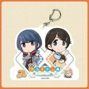 Amazon.co.jp: Yurucamp Movie Yurucamp Acrylic Key Chain B Rin Saito : Clothing, Shoes & Jewelry