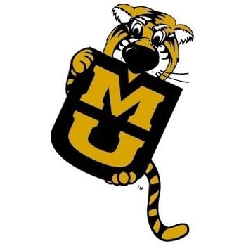 Amazon.com: 5 inch Truman The Tiger Mizzou Decal MU University of ...