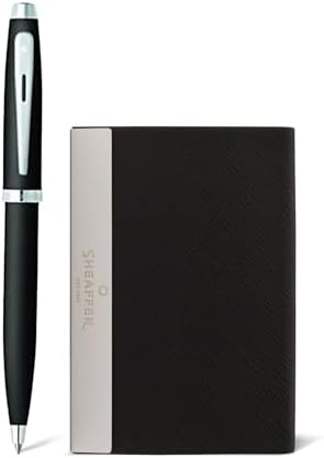 Sheaffer Gift Set 100 Ballpoint Pen with Business Card Holder Matte ...