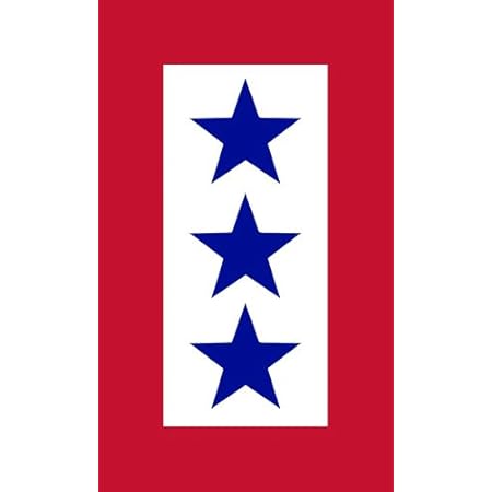 Amazon.com - 2 Blue Stars Military Service Flag Sticker (Army Two Parent)