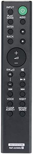 Amazon.com: RMT-AH300U Replaced Remote Control Compatible with Sony ...