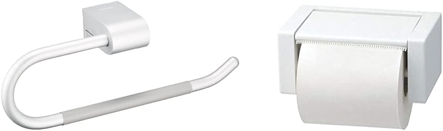 Amazon.co.jp: TOTO YH51R#NW1 Towel Ring, White, YHT100 & Paper Dispenser, Resin, White : DIY ...