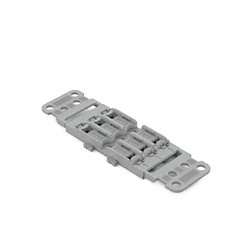 221-2503 | WAGO 221 Series mounting Carrier for Inline Connector | with Strain Relief | 3-Way ...