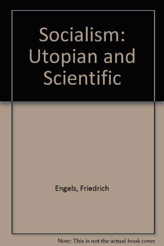 Socialism: Utopian and Scientific : Engels, Friedrich: Amazon.in: Books